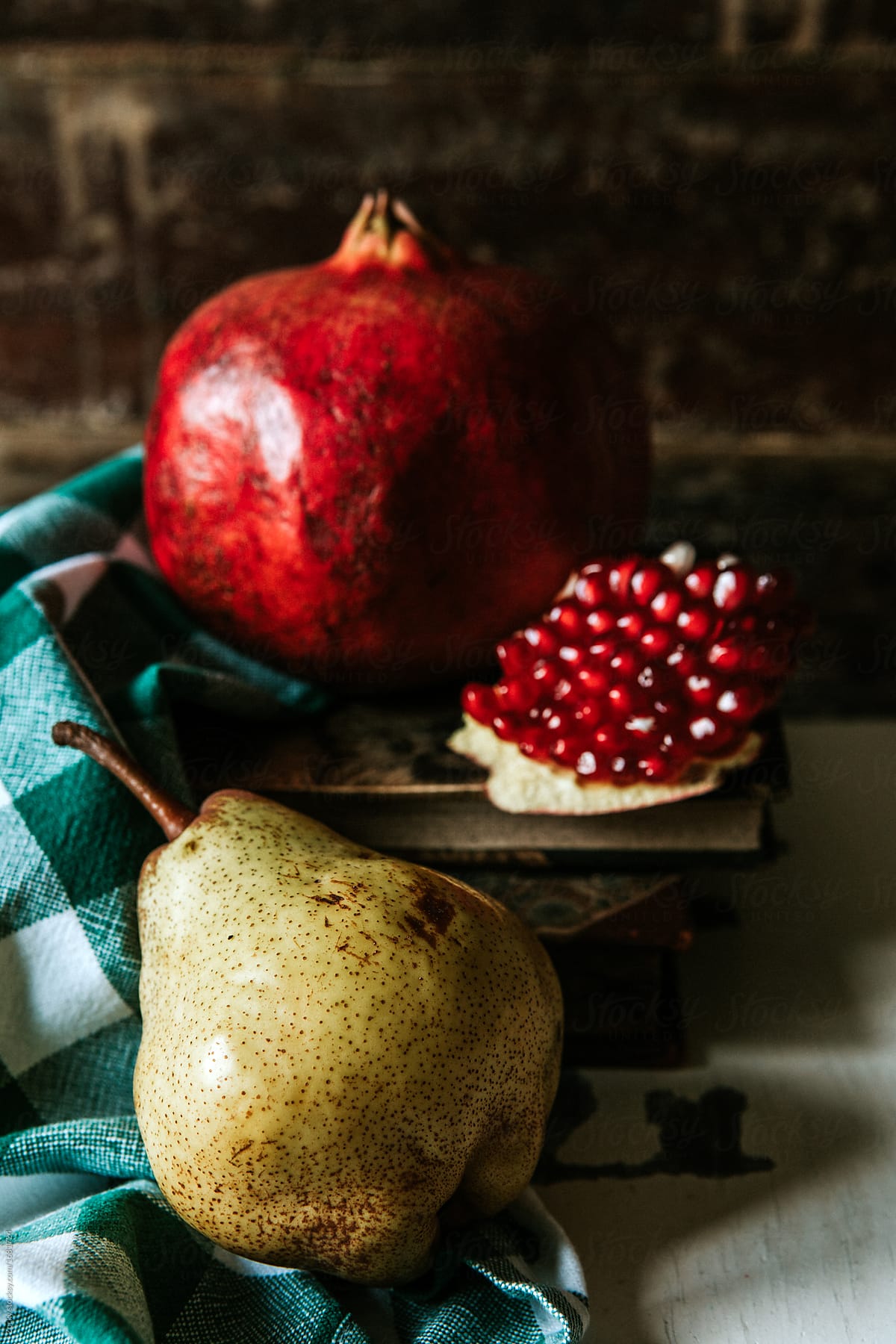 "Pomegranate And Pear" by Stocksy Contributor "HIGHLANDER" - Stocksy