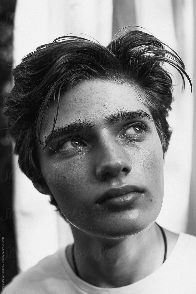 "Black And White Vintage Androgynous Portraits" by Stocksy Contributor ...