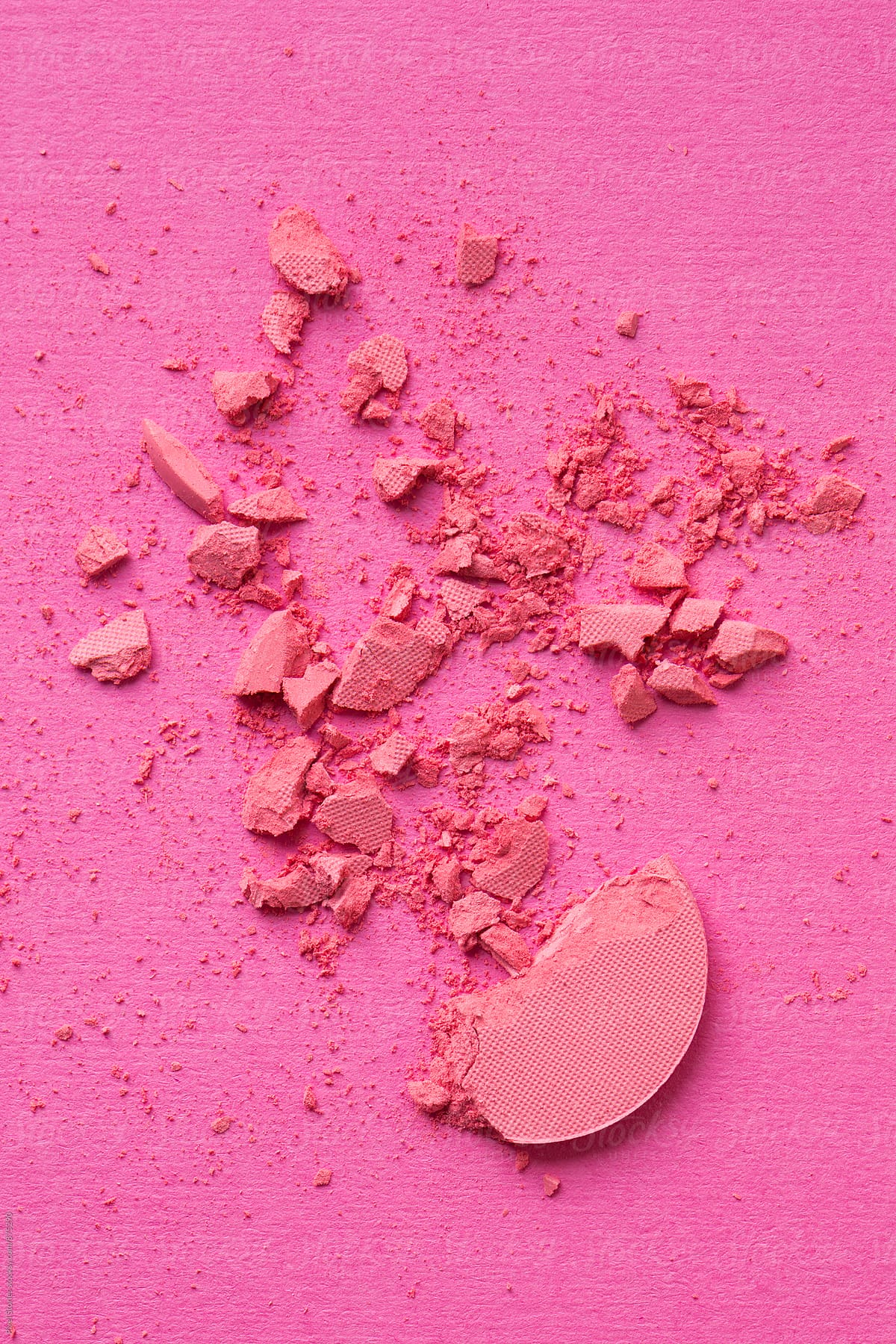 "Broken Pink Eyeshadow Makeup" by Stocksy Contributor "Sibila and Pavel ...