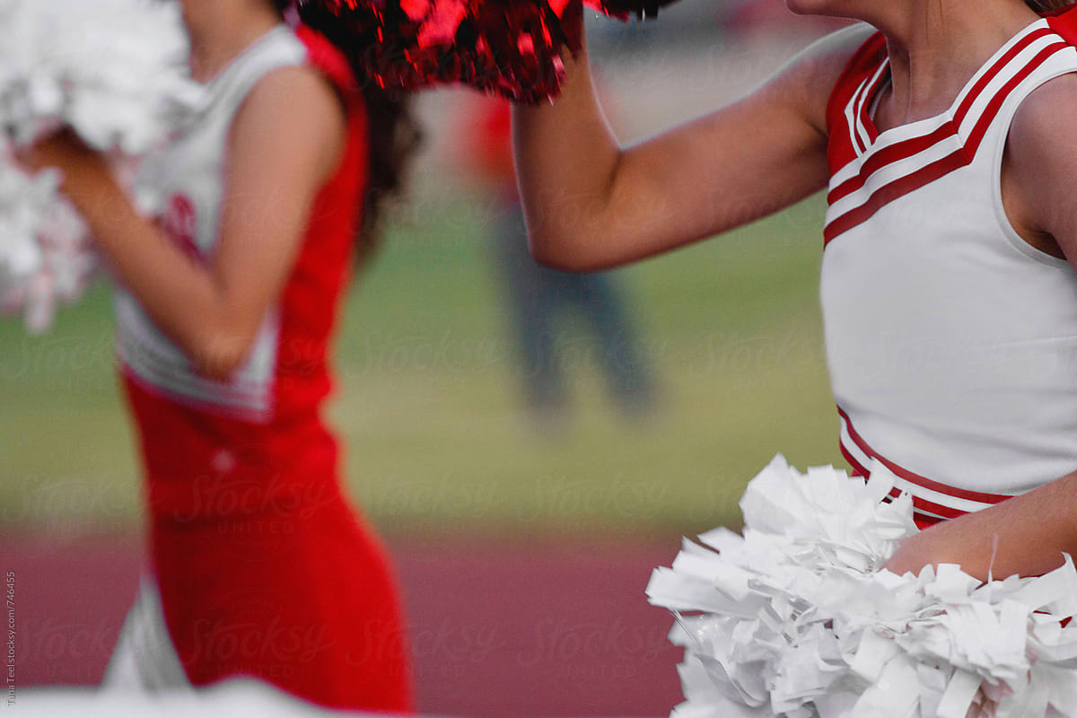 "Cheerleaders At A Sporting Event" by Stocksy Contributor "Tana Teel ...