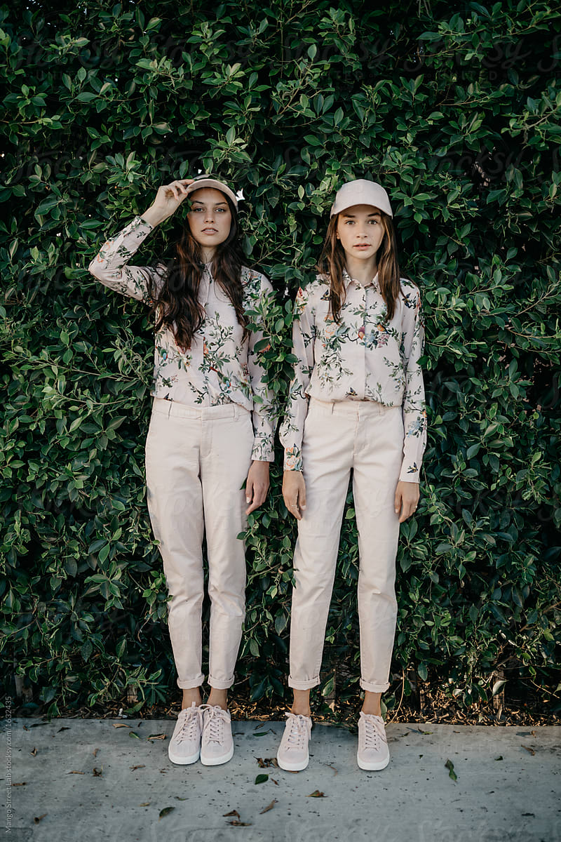 "Two Women In Matching Pink Outfits" by Stocksy Contributor "Mango ...