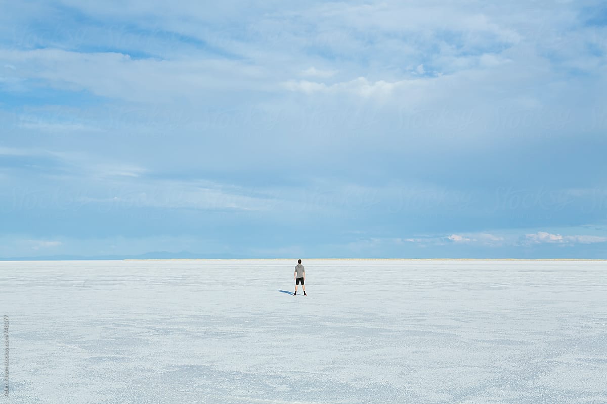 "Salt Flats Of Utah" by Stocksy Contributor "Adam Nixon" - Stocksy