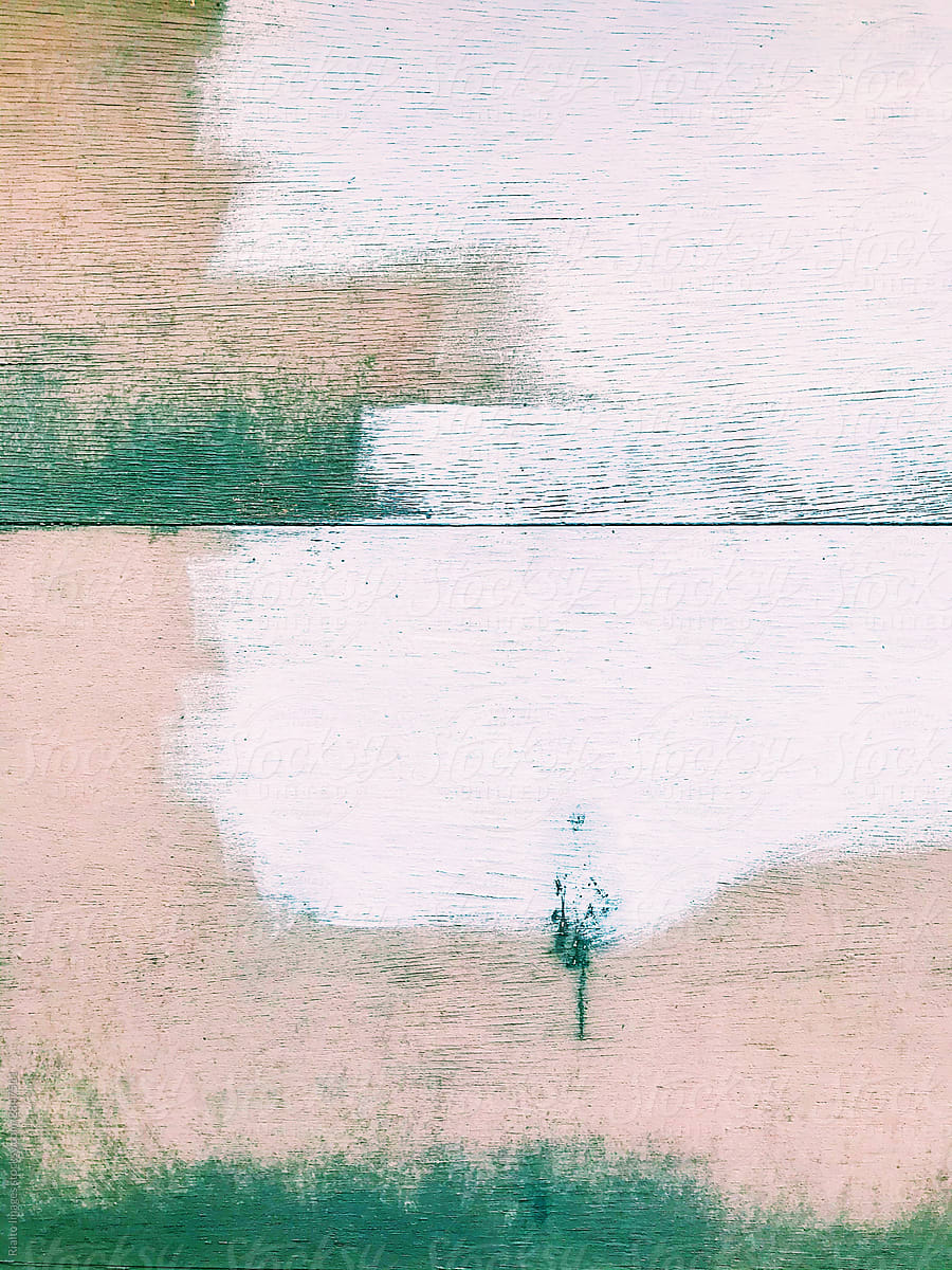 "Detail Of Paint Covering Plywood Wall And Graffiti" by Stocksy ...