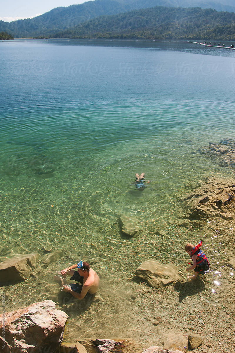 "Family Outdoor Summer Fun In California" by Stocksy Contributor ...