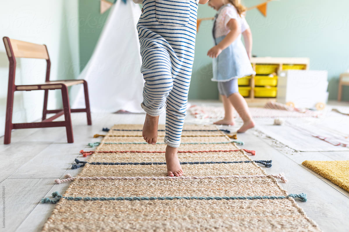 "Legs Of Toddler Girls Playing At Kids Room" by Stocksy Contributor ...