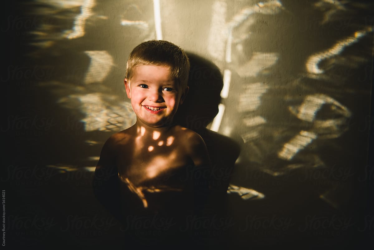 "A Boy In The Spotlight" by Stocksy Contributor "Courtney Rust" - Stocksy