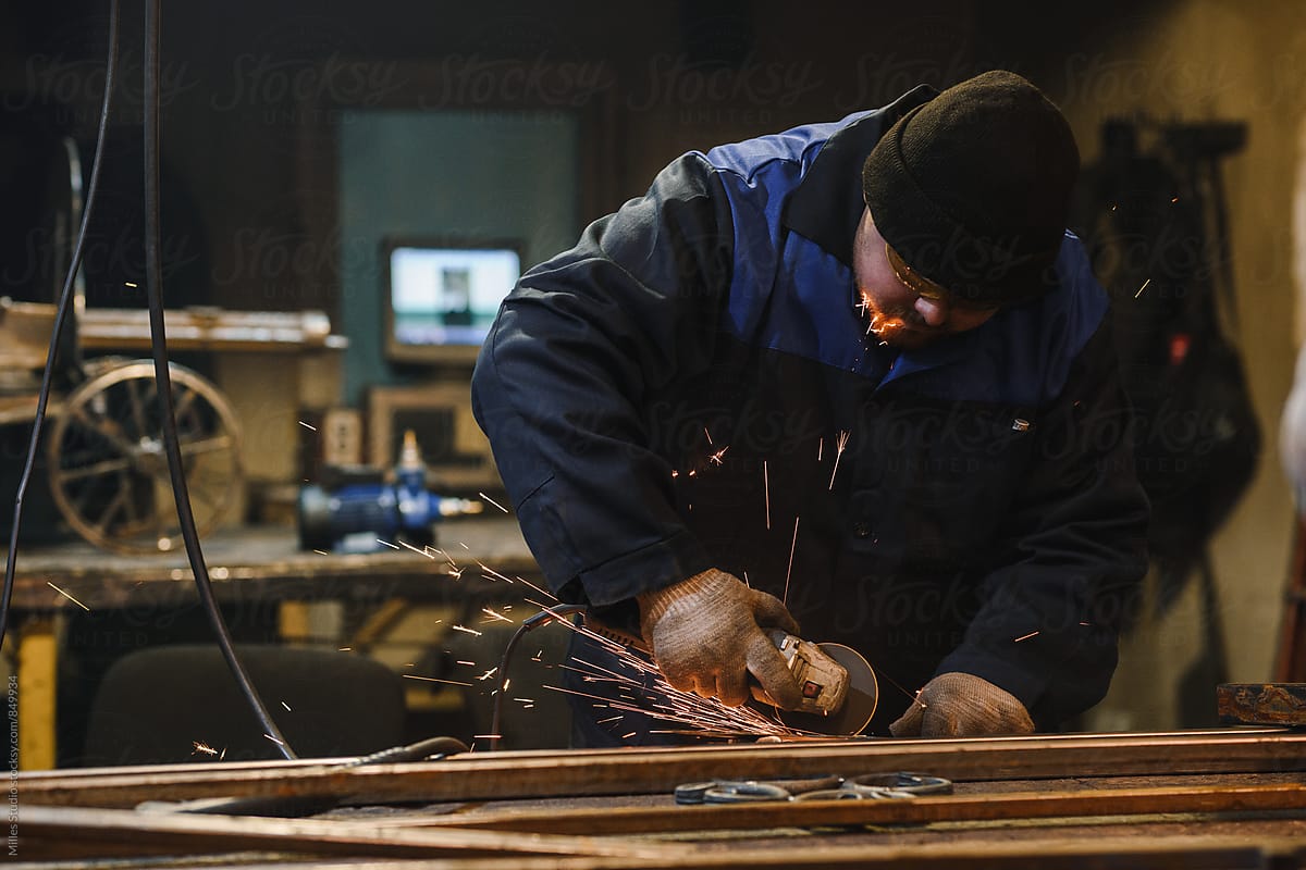 "Blacksmith Portrait" by Stocksy Contributor "Milles Studio" - Stocksy