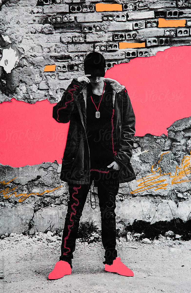 "Non Binary Collage" by Stocksy Contributor "Kkgas" - Stocksy
