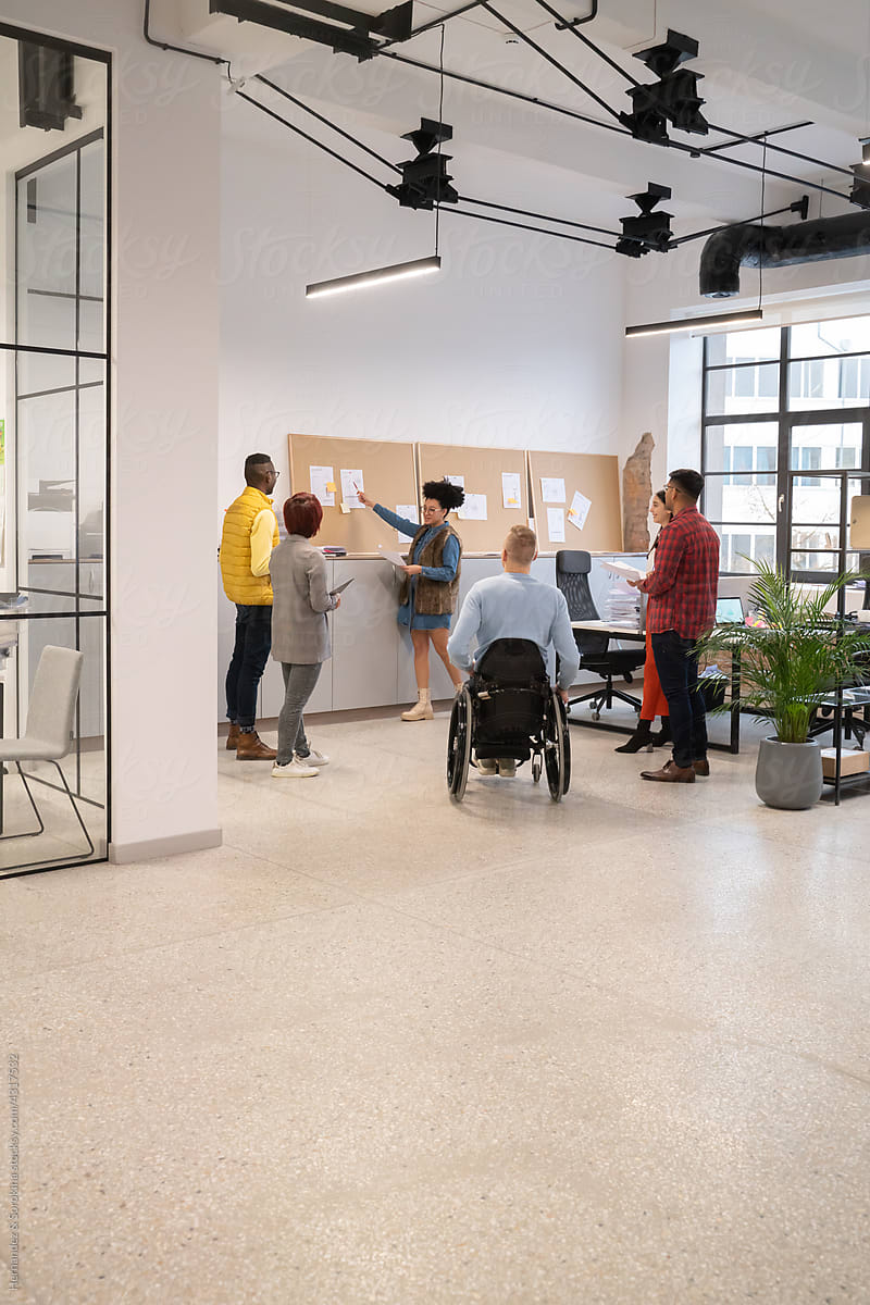 "Team Brainstorming In Office" by Stocksy Contributor "Hernandez ...