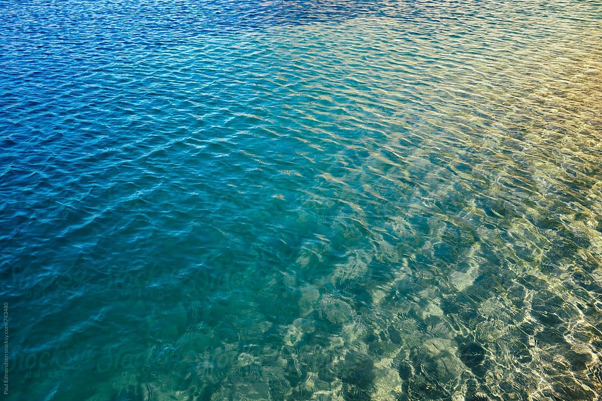 "Detail Of Alpine Lake Water" by Stocksy Contributor "Rialto Images ...
