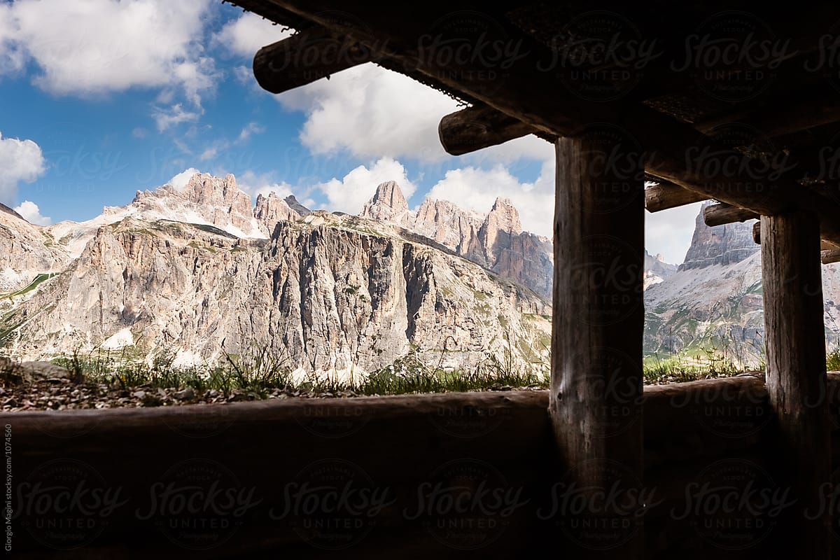 "Trenches Of World War I On Dolomites Mountains, Italian Alps" by ...