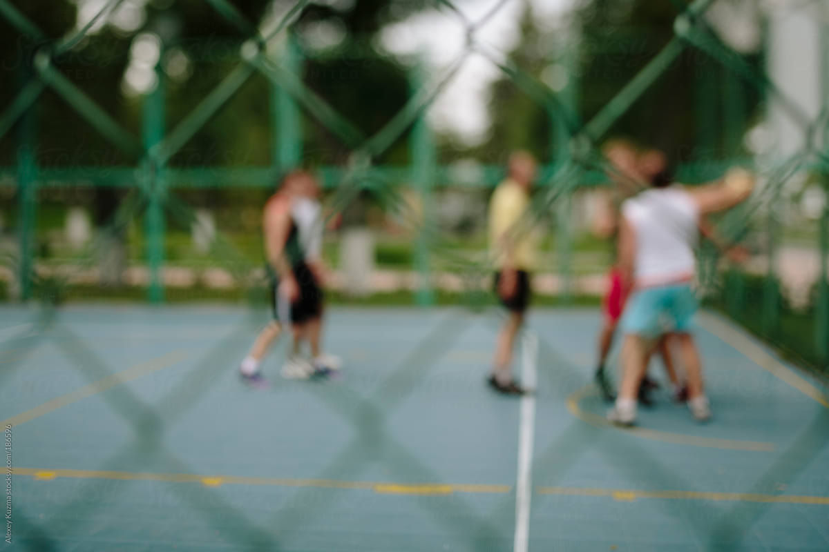 "Urban Street Basketball" by Stocksy Contributor "Alexey Kuzma" - Stocksy