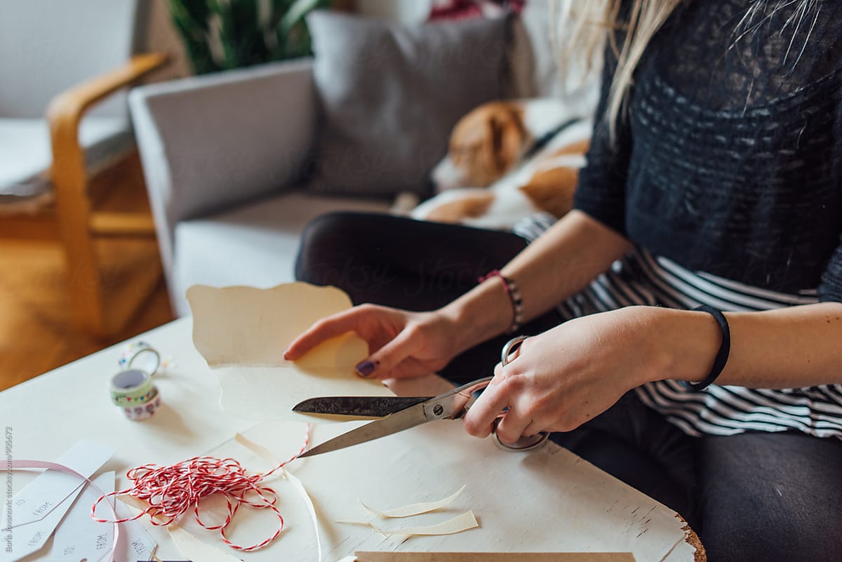 "Designer Creating Handmade Cards" by Stocksy Contributor "Boris ...