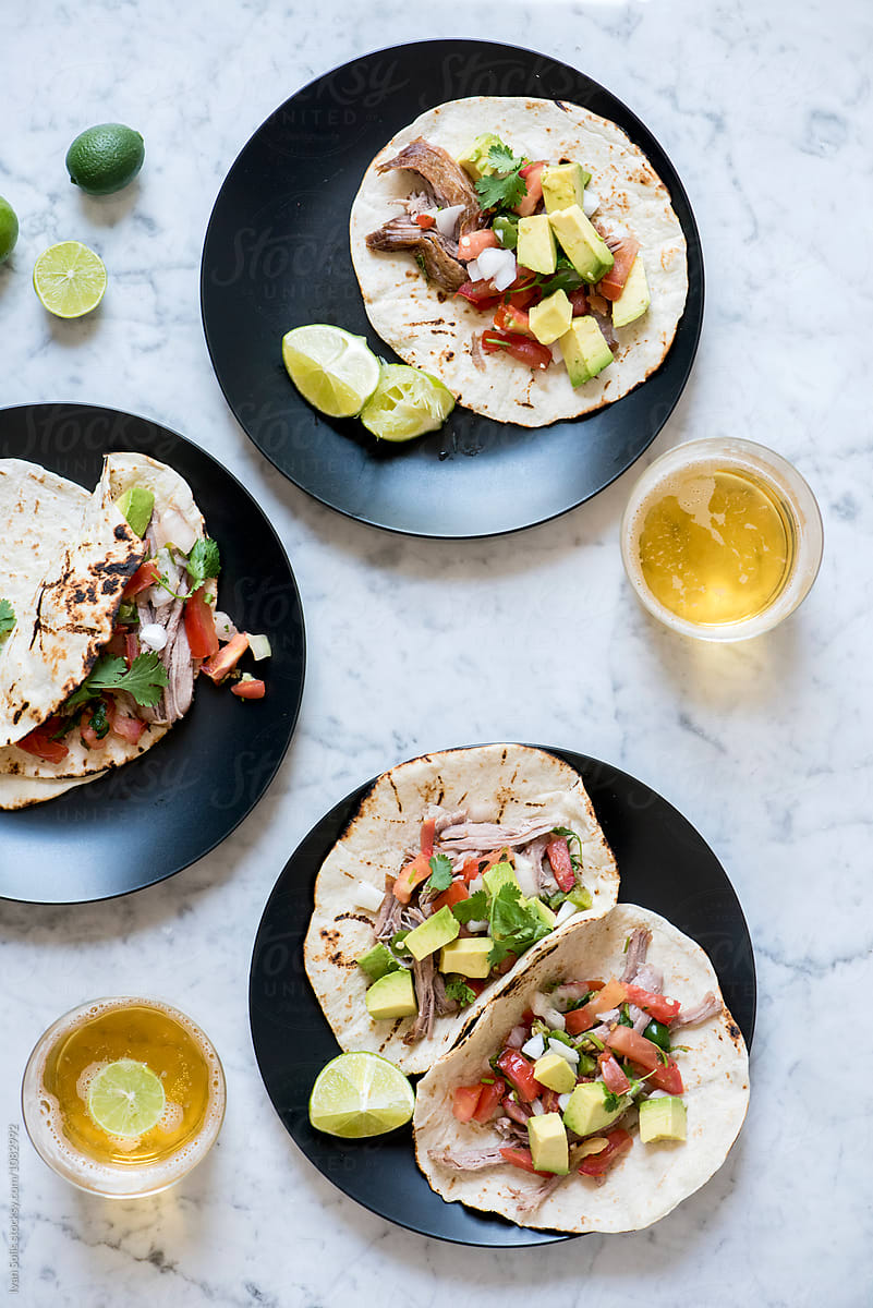 "Carnitas Tacos" by Stocksy Contributor "Ivan Solis" - Stocksy