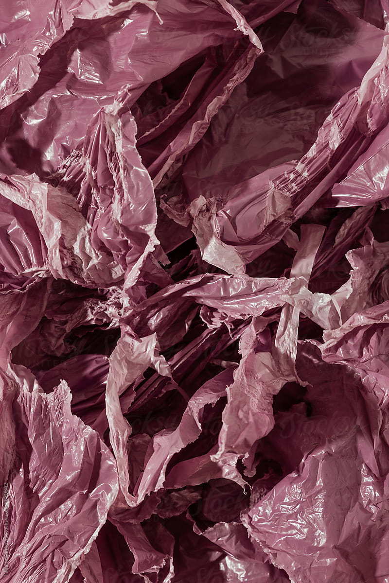 "Plastic Bag Texture" by Stocksy Contributor "Tatjana Zlatkovic" - Stocksy