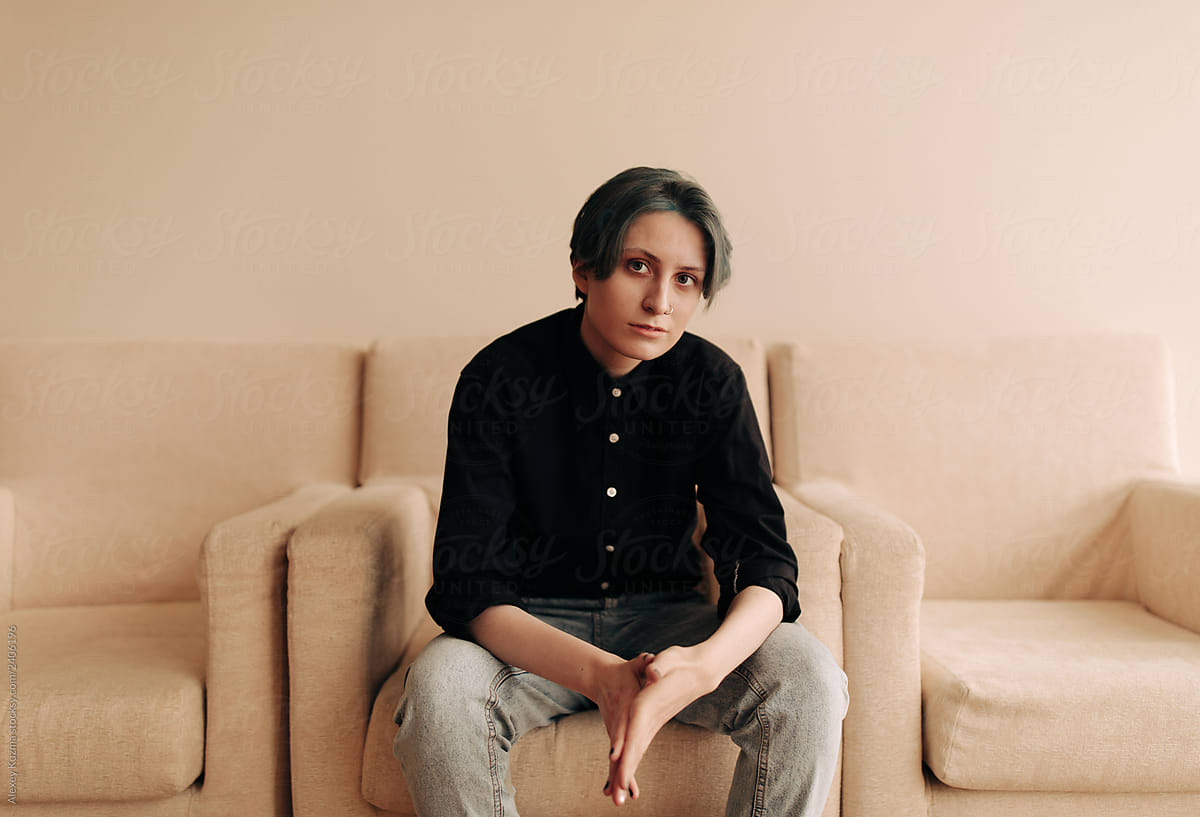 "Portrait Of A Tomboy Female" by Stocksy Contributor "Alexey Kuzma ...