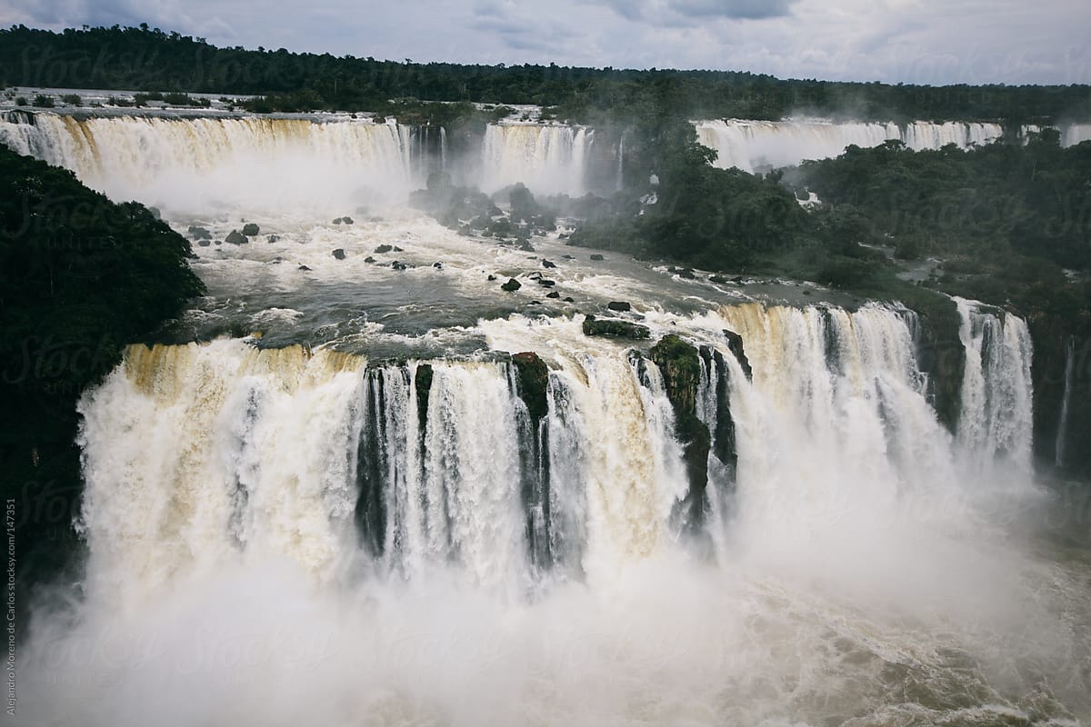"Waterfall In Iguassu Falls National Park" by Stocksy Contributor ...