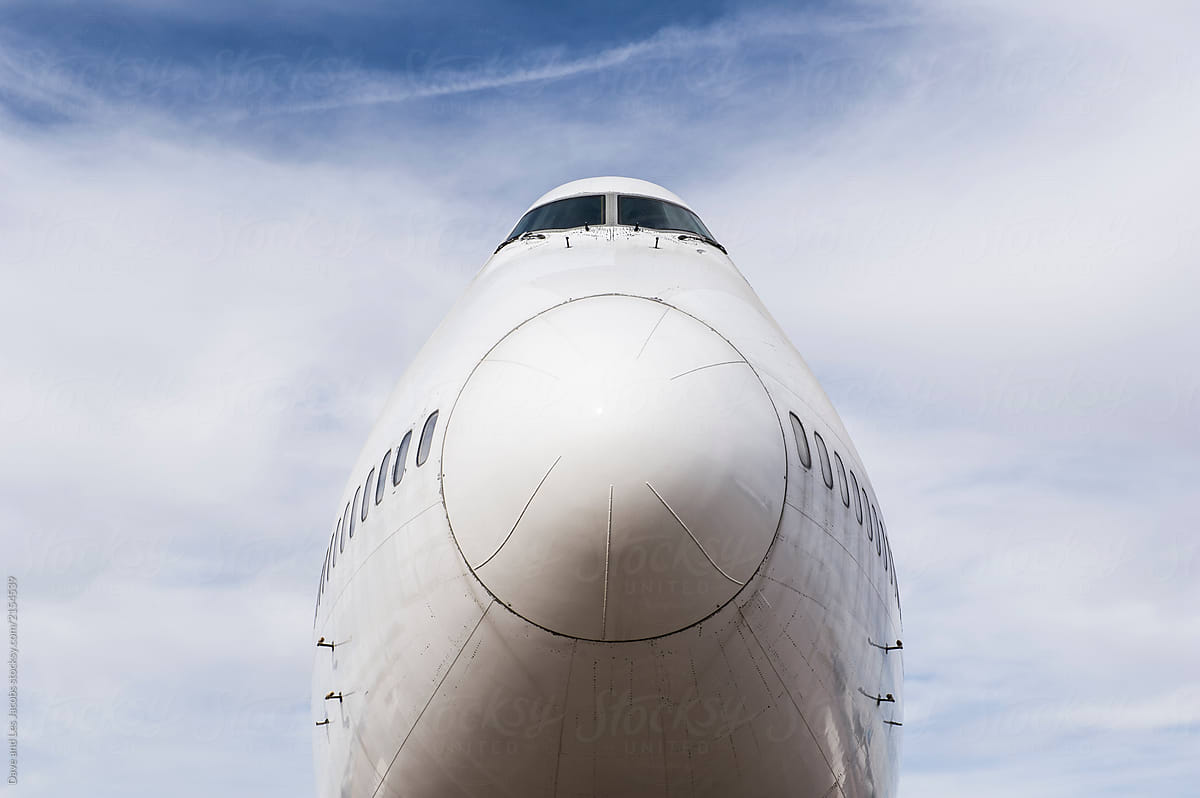 "Front View Of Aircraft" by Stocksy Contributor "Dave And Les Jacobs ...