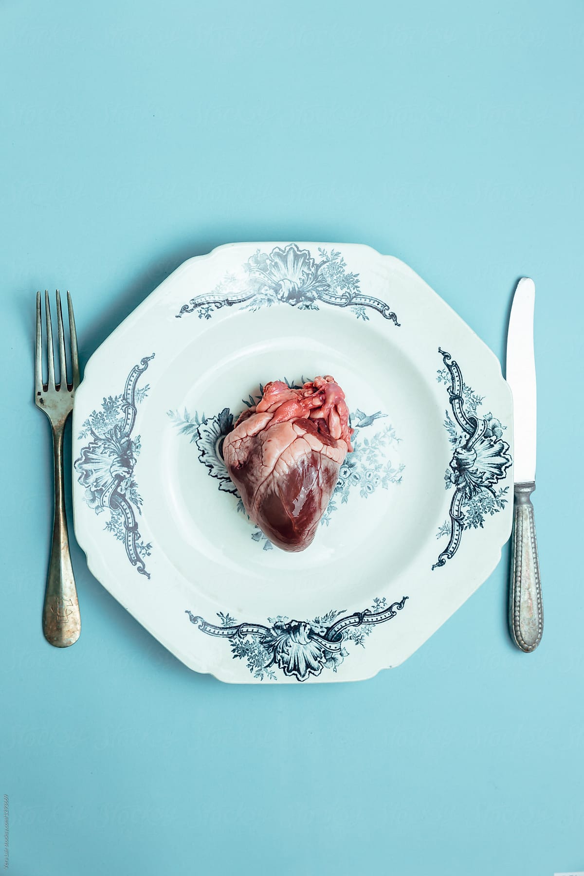 "Eat My Heart" by Stocksy Contributor "Vera Lair" - Stocksy