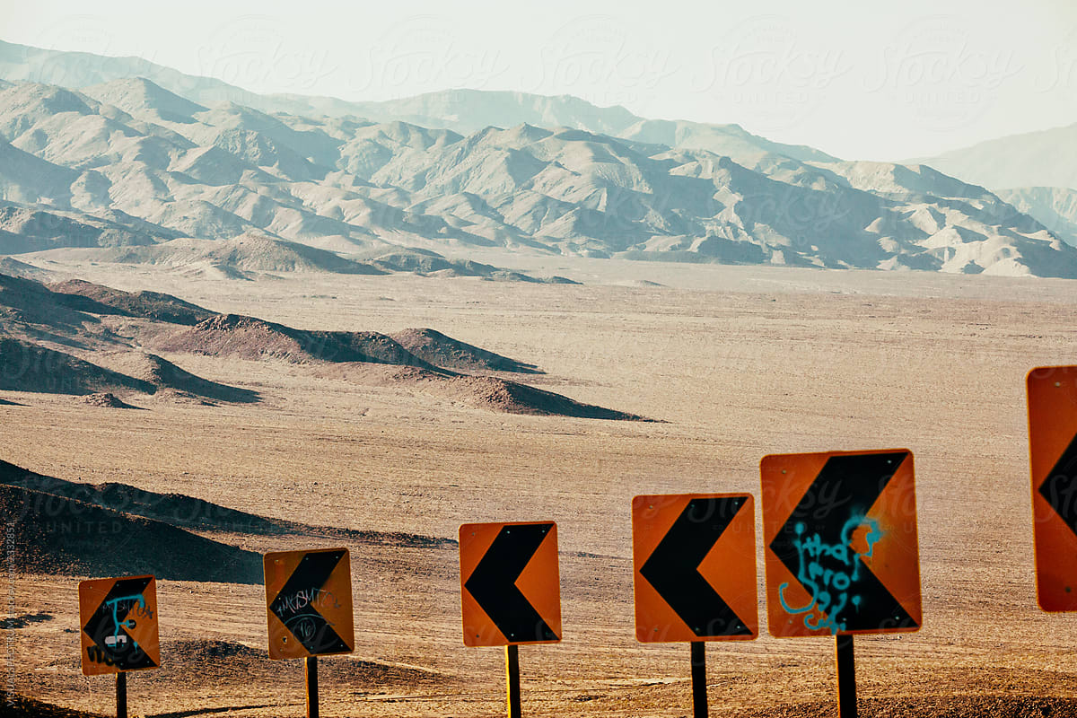 "California Desert Driving On Sunny Hot Summer Day" by Stocksy ...