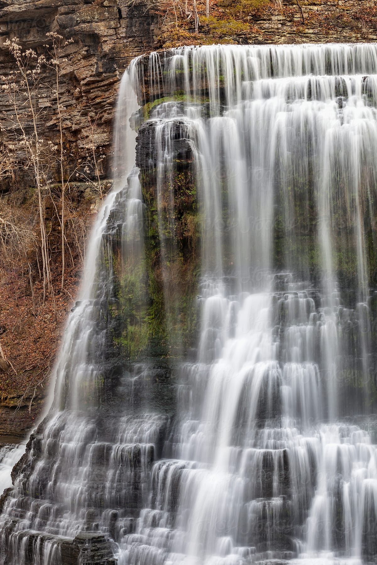 "Burgess Falls On The Falling Water River In Tennessee" by Stocksy ...