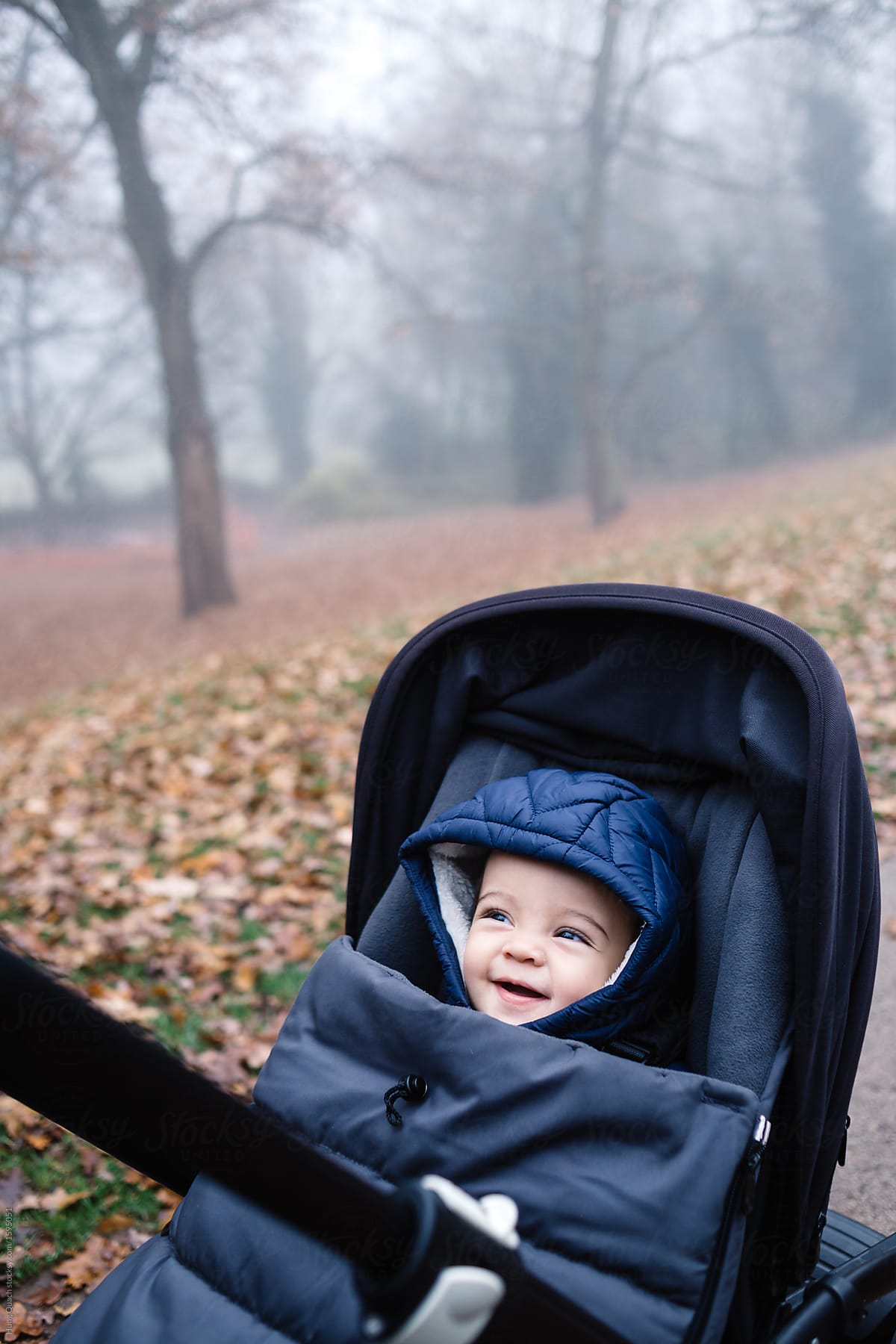 "Baby In A Pram" by Stocksy Contributor "Huggie Quach" - Stocksy