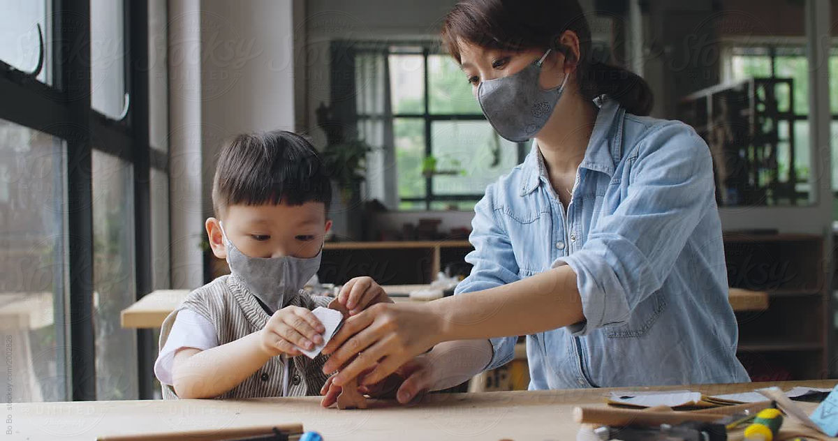 "Family DIY At Home During Covid-19 Quarantine." by Stocksy Contributor ...