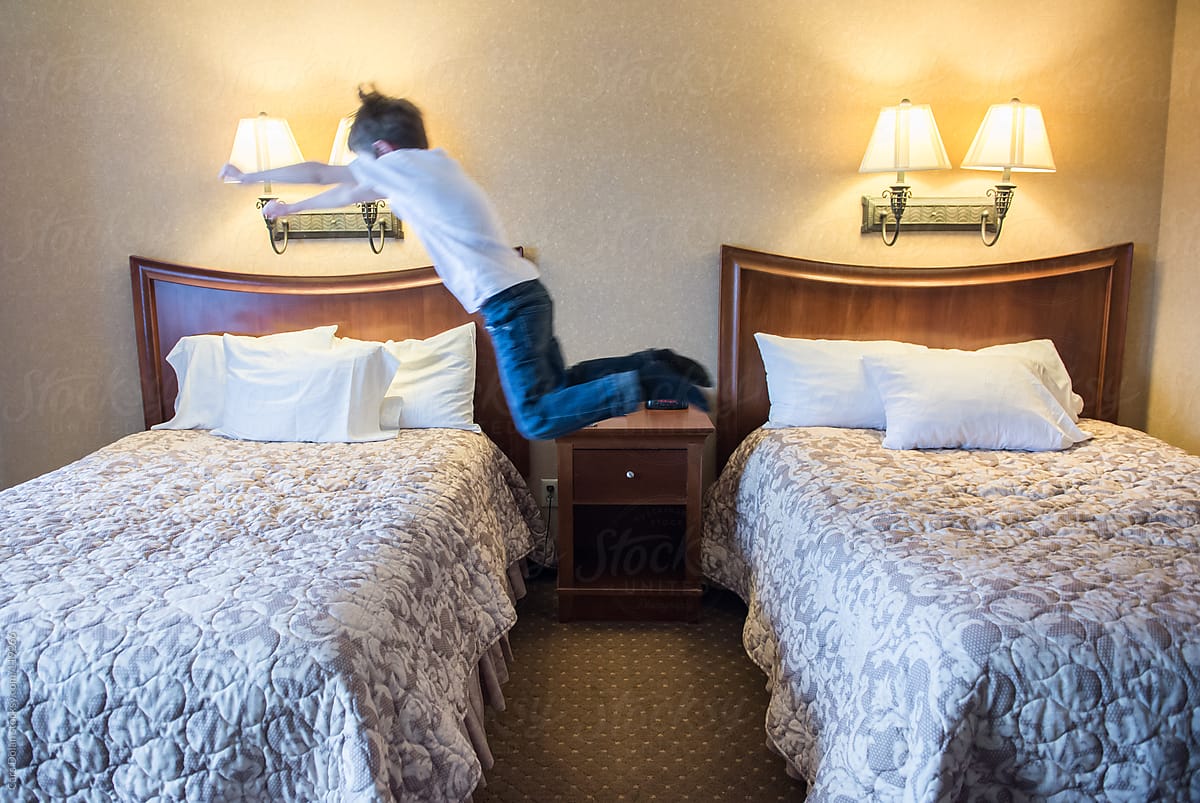 "Boy Goofs Around In His Hotel Room While On Vacation With His Family ...