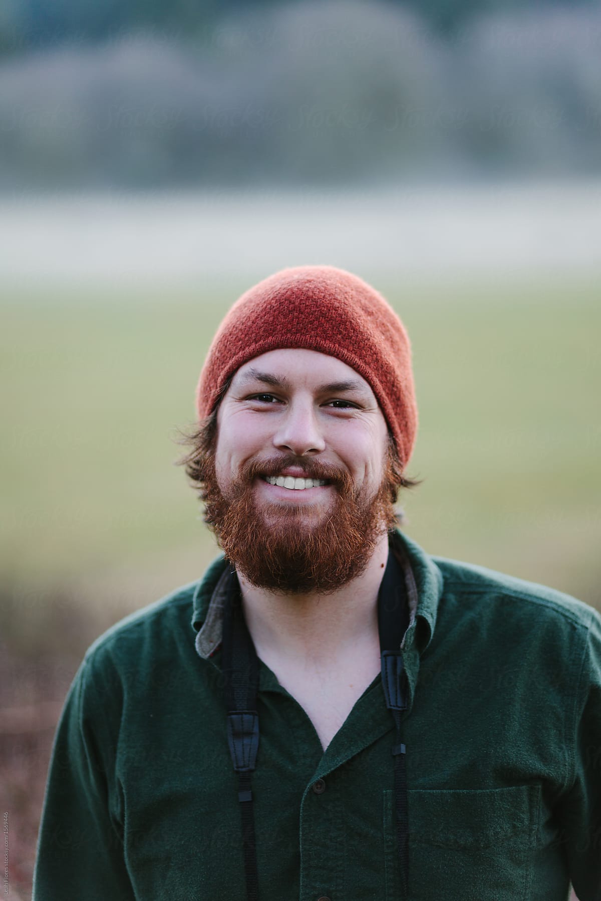 "Outdoorsy Handsome Man With Beard" by Stocksy Contributor "Leah Flores ...