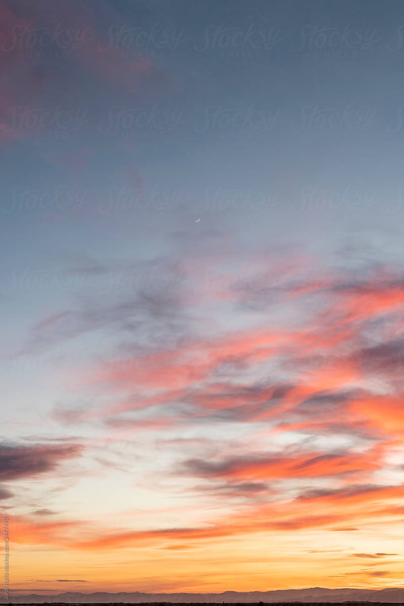 "Seascape At Sunset" by Stocksy Contributor "Jordi Rulló" - Stocksy