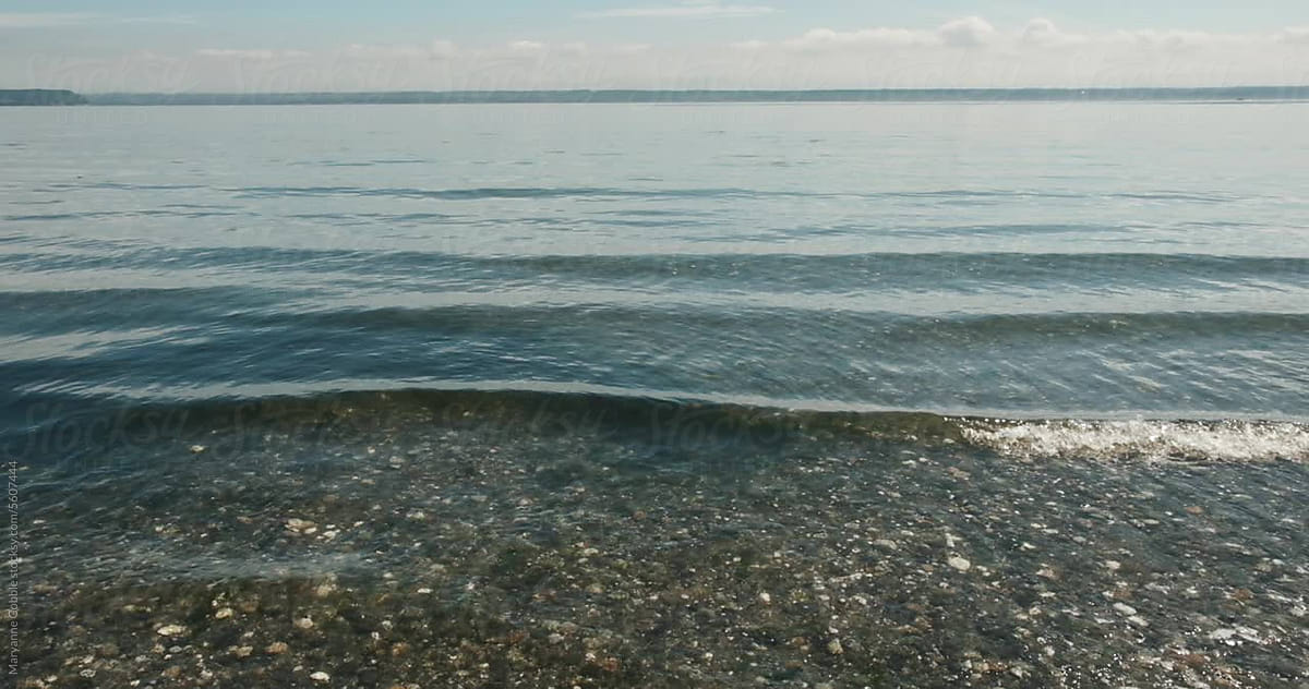 "Puget Sound And Summer Beach" by Stocksy Contributor "Maryanne Gobble ...