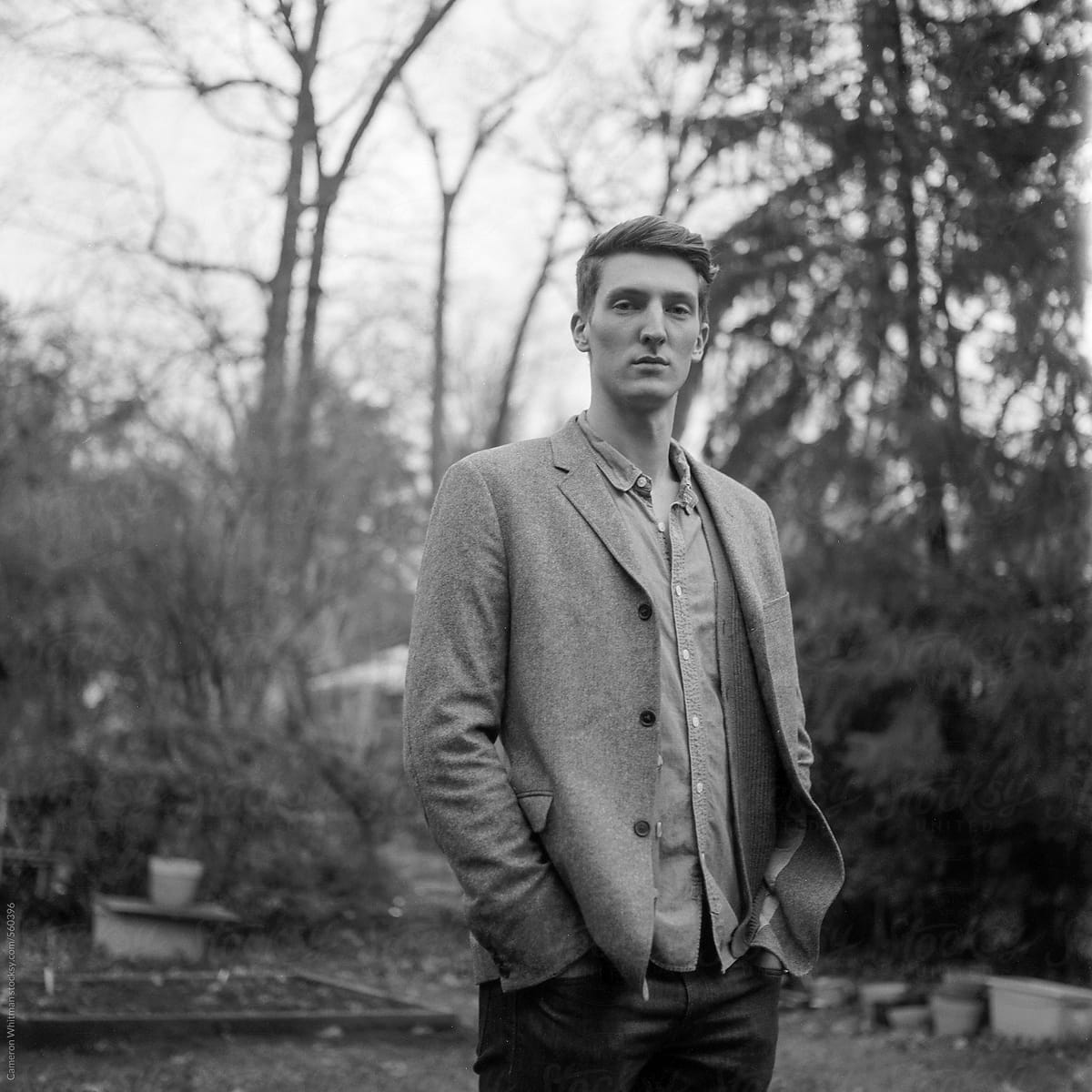 "Classicly Styled Young Man" by Stocksy Contributor "CWP, LLC" - Stocksy