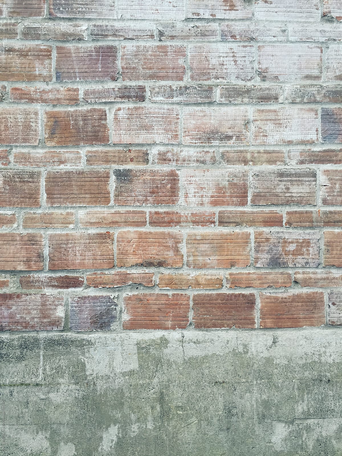 "Detail Of Worn Brick Wall" by Stocksy Contributor "Rialto Images ...