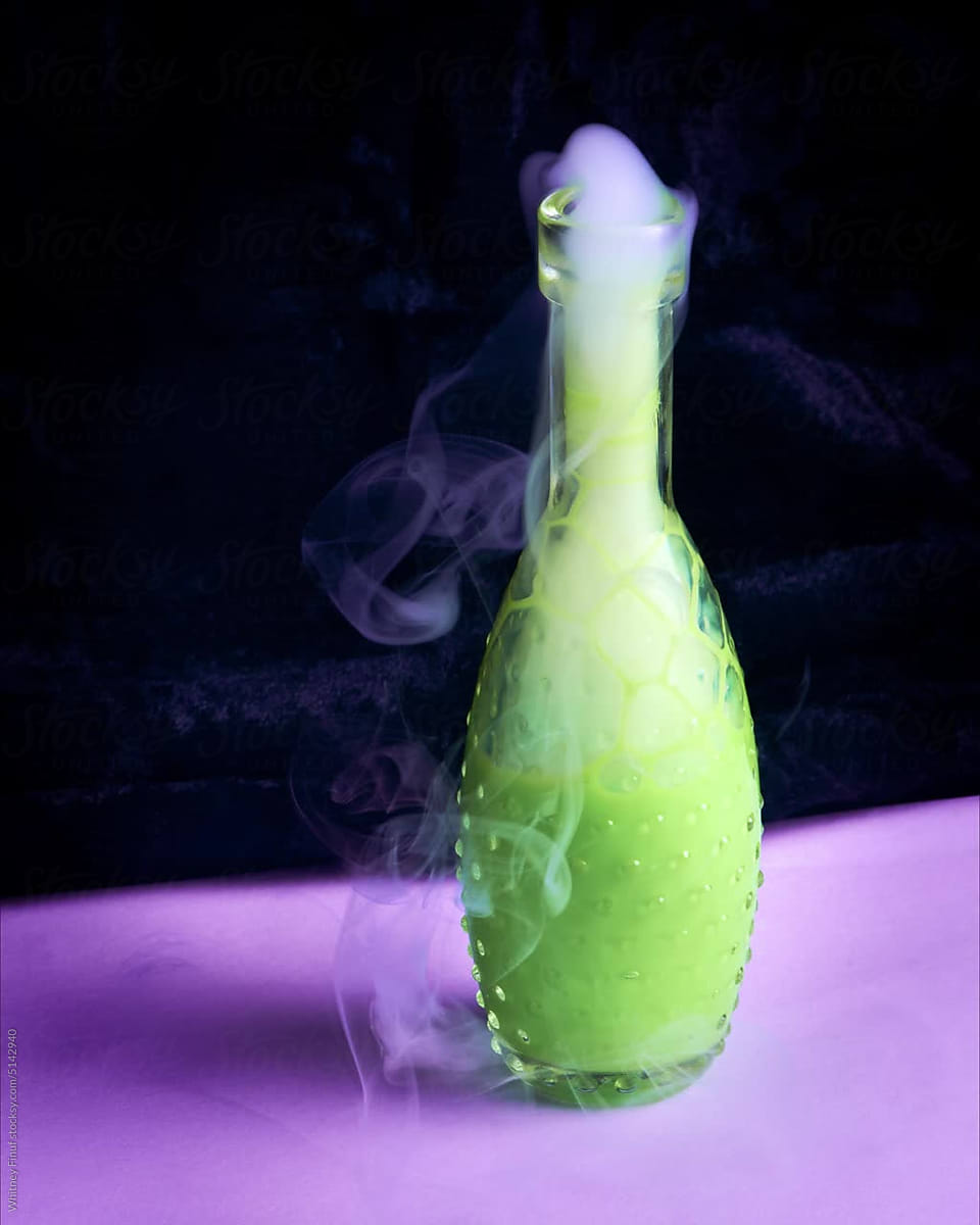 "Spooky Halloween Stop Motion Of Green Potion With Smoke" by Stocksy ...