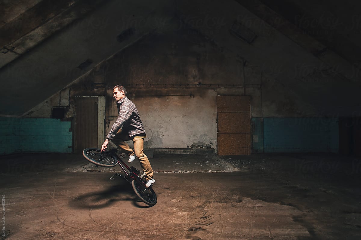 "Man Performing Tricks On His BMX Bike" by Stocksy Contributor "Lumina ...