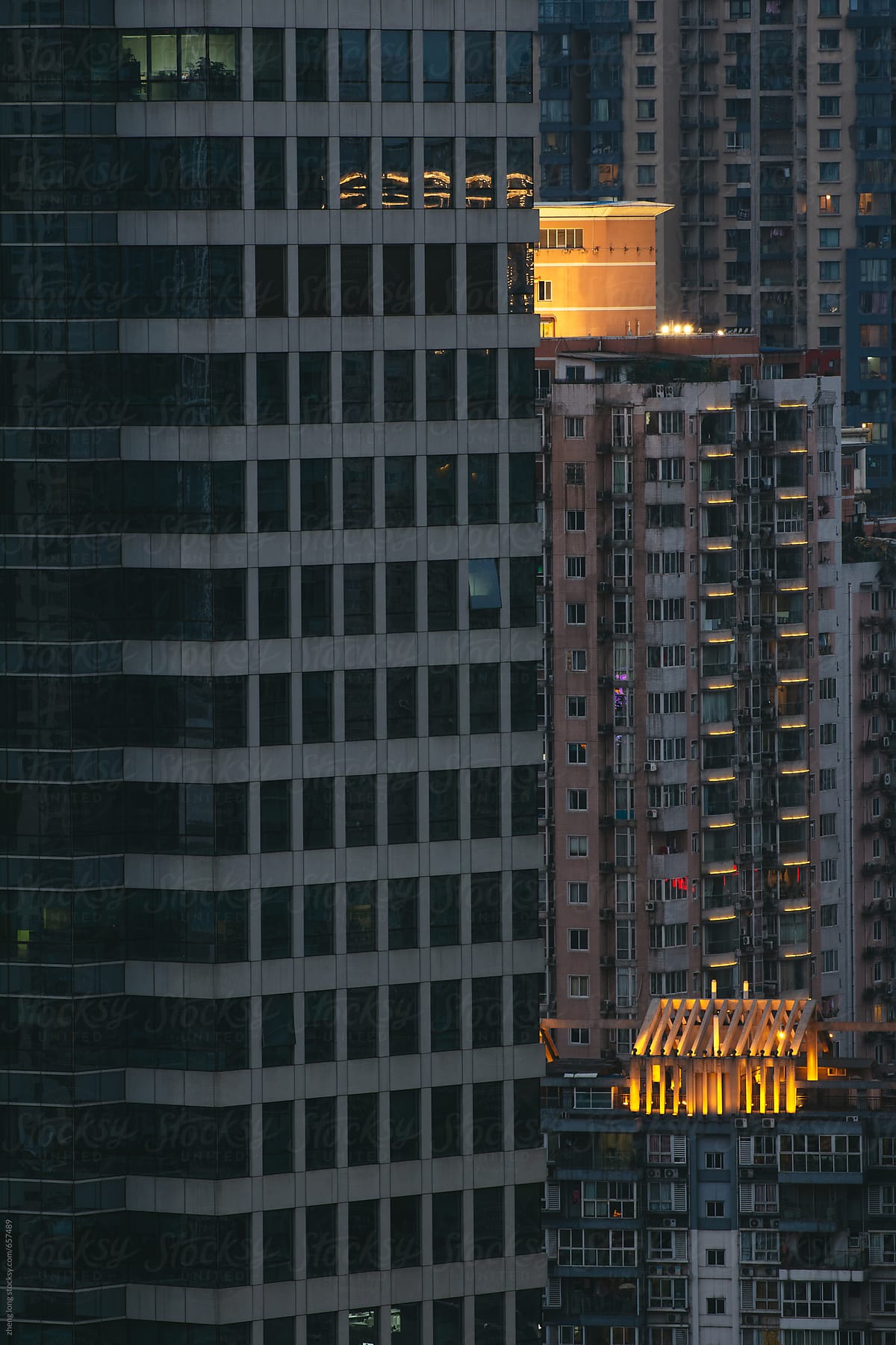 "Tall Buildings In Chengdu,China" by Stocksy Contributor "Zheng Long ...