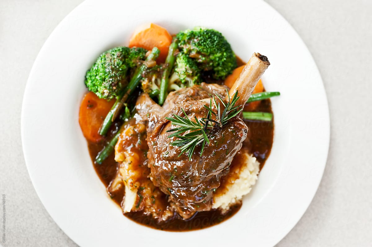 "Lamb Shank" by Stocksy Contributor "Gillian Vann" - Stocksy