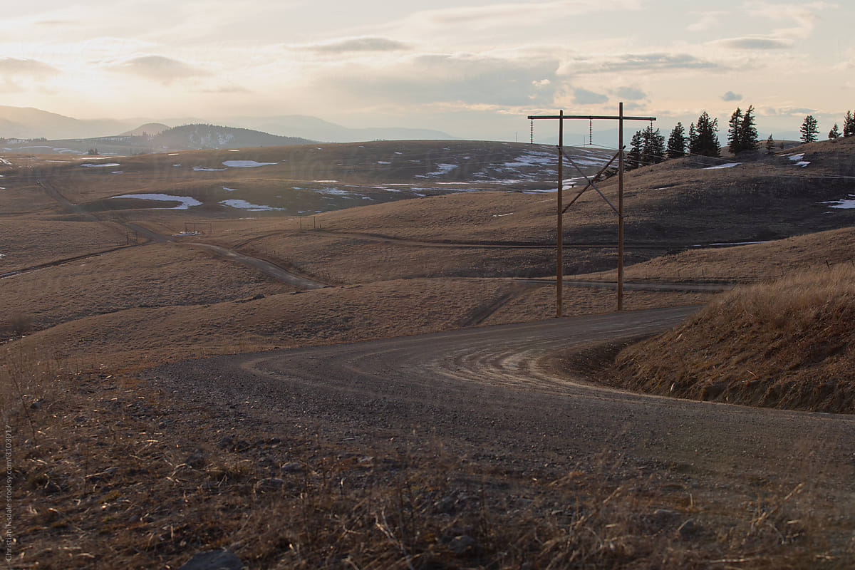 "An Empty Section Of Road In The Countryside" by Stocksy Contributor ...