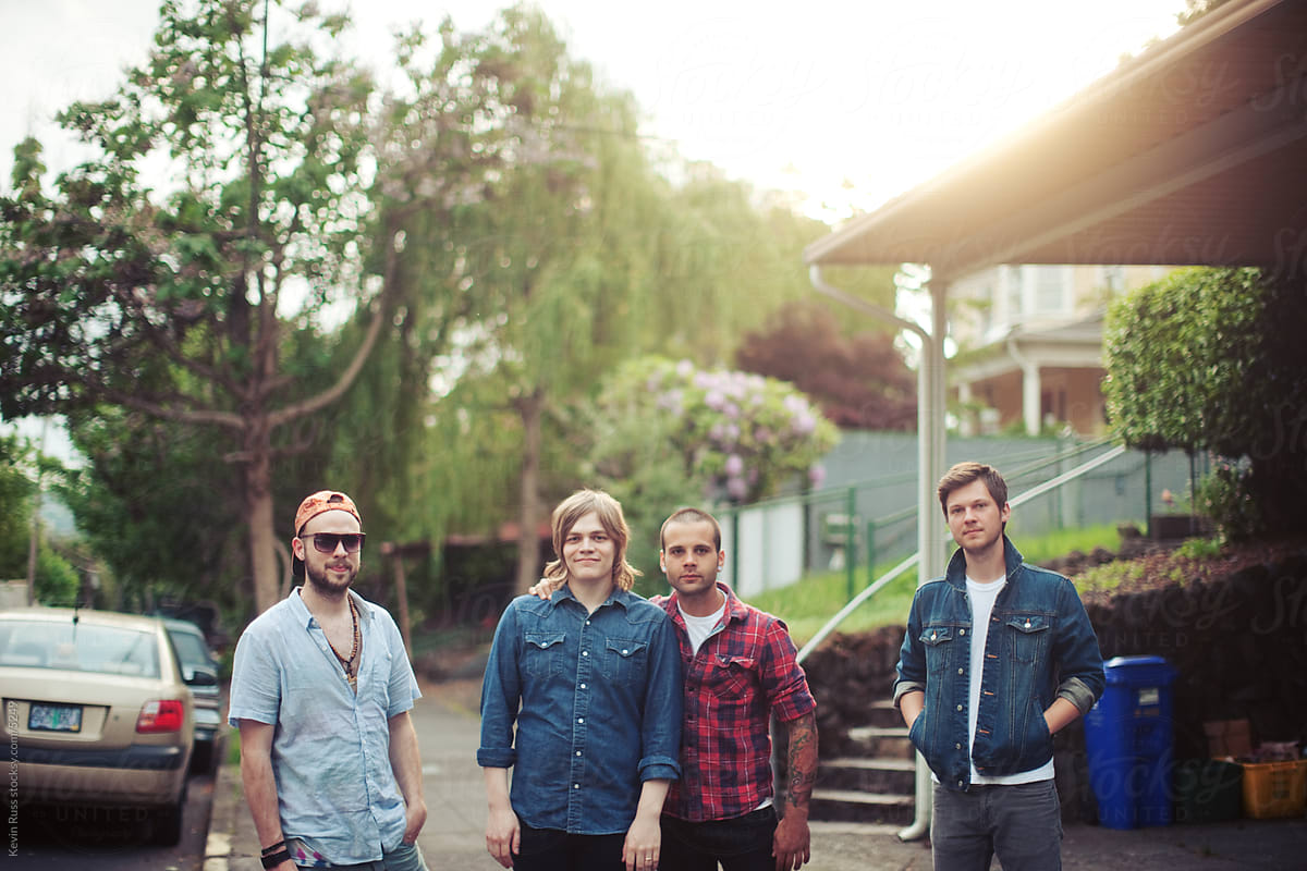 "Guys In Neighborhood" by Stocksy Contributor "Kevin Russ" - Stocksy