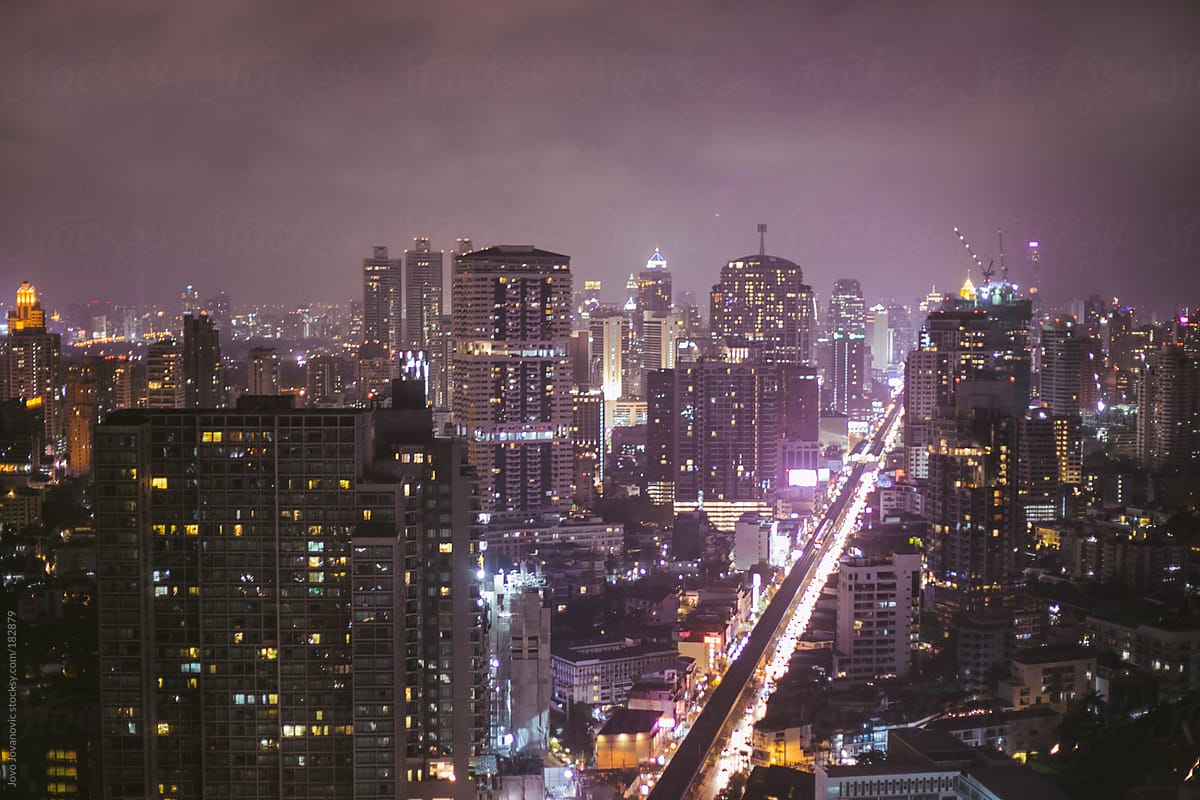 "City Of Angels - Night Shoot" by Stocksy Contributor "Jovo Jovanovic ...