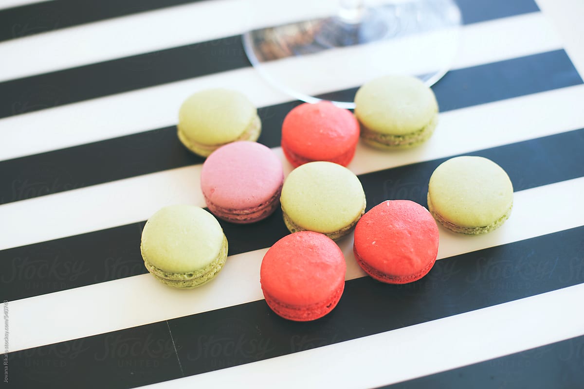 "Colorful French Macaroons" by Stocksy Contributor "Jovana Rikalo ...