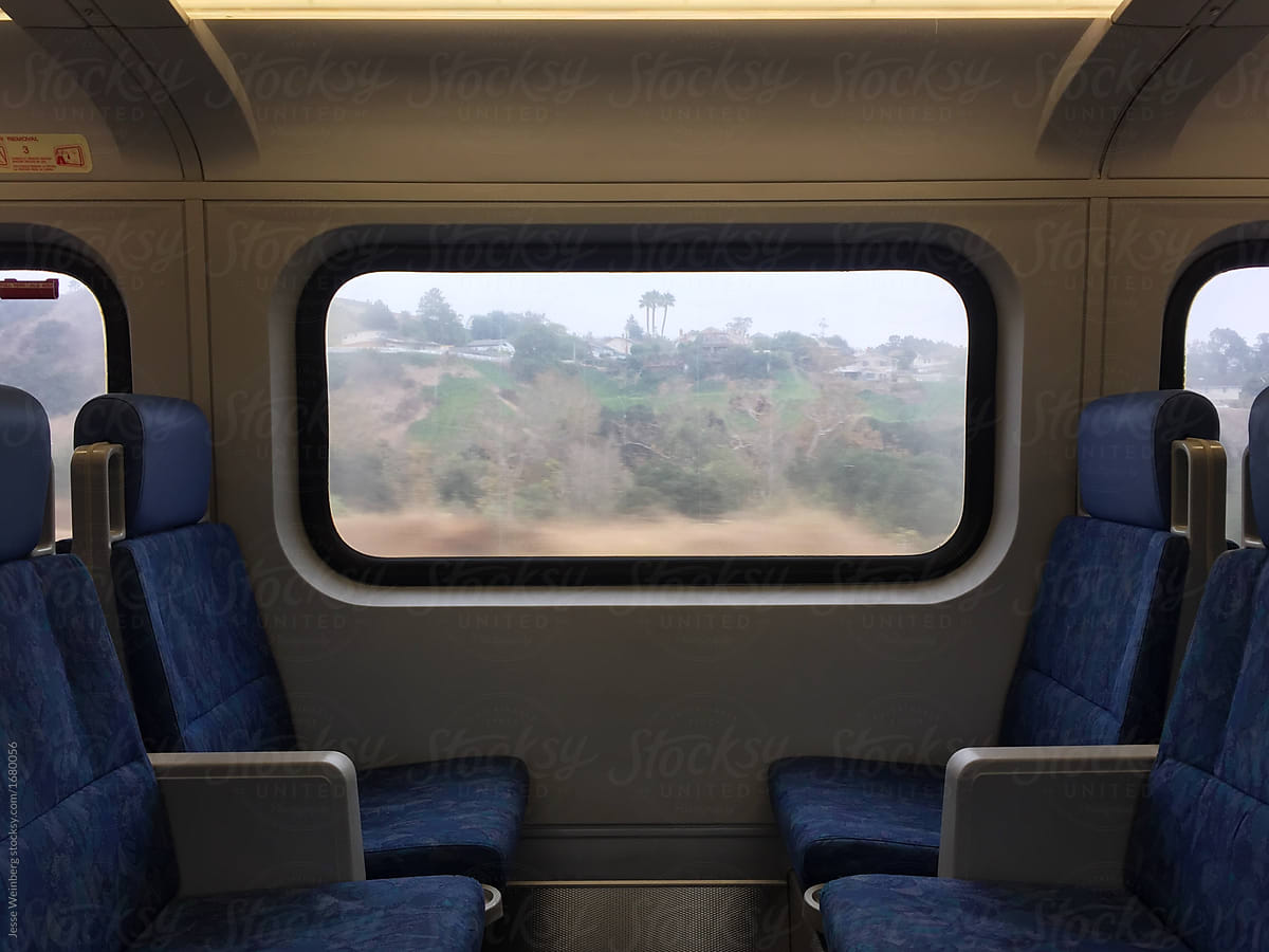 "View From The Train" by Stocksy Contributor "Jesse Weinberg" - Stocksy