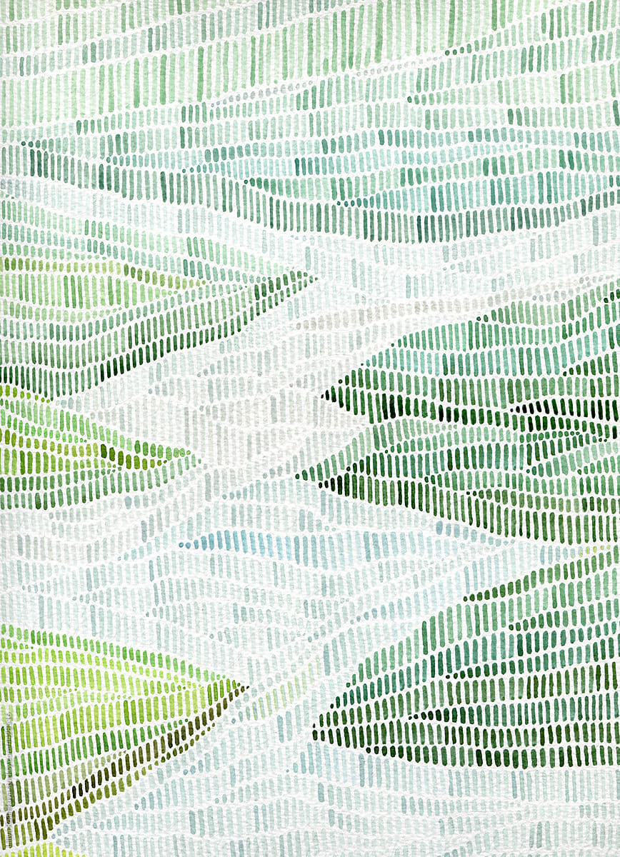"Abstract Landscape With Grass And River" by Stocksy Contributor ...