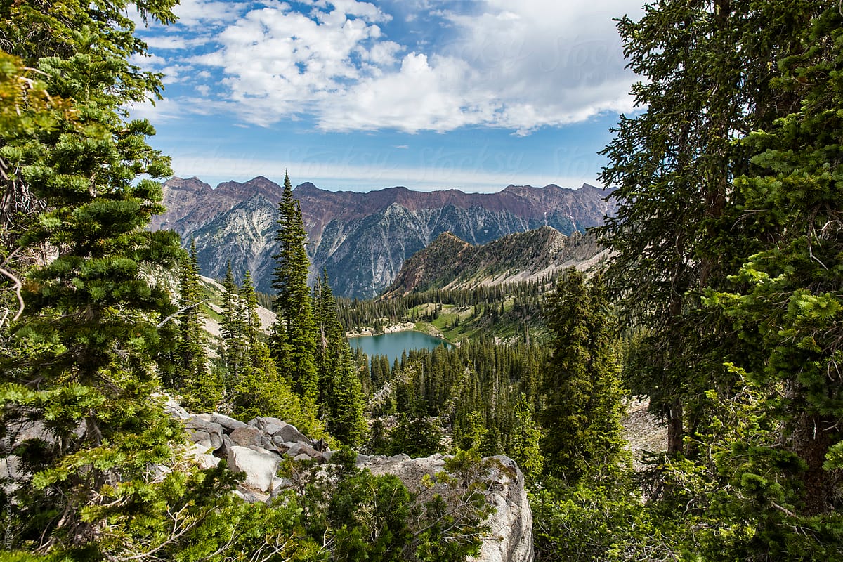 "Mountain Valley View" by Stocksy Contributor "Odyssey Stock" - Stocksy