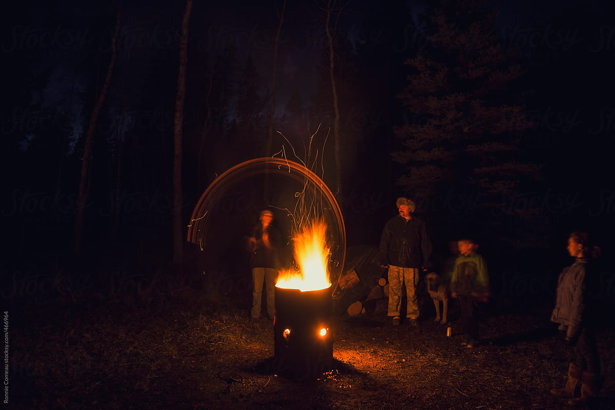"Playing With Fire" by Stocksy Contributor "Ronnie Comeau" - Stocksy