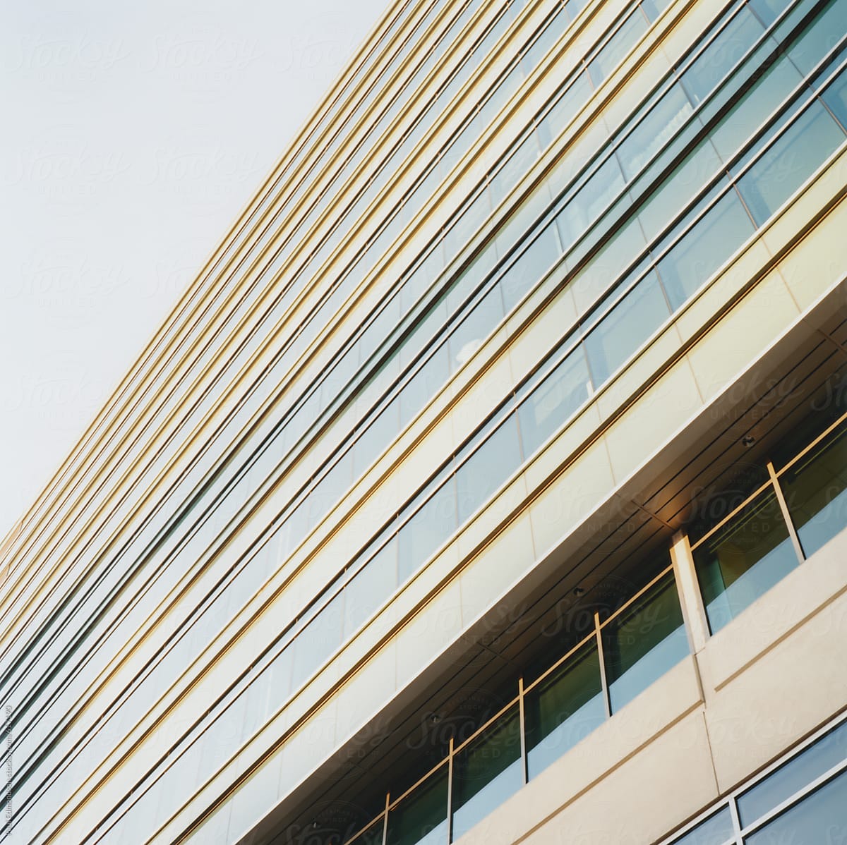 "Low Angle View Of Modern Office Building" by Stocksy Contributor ...