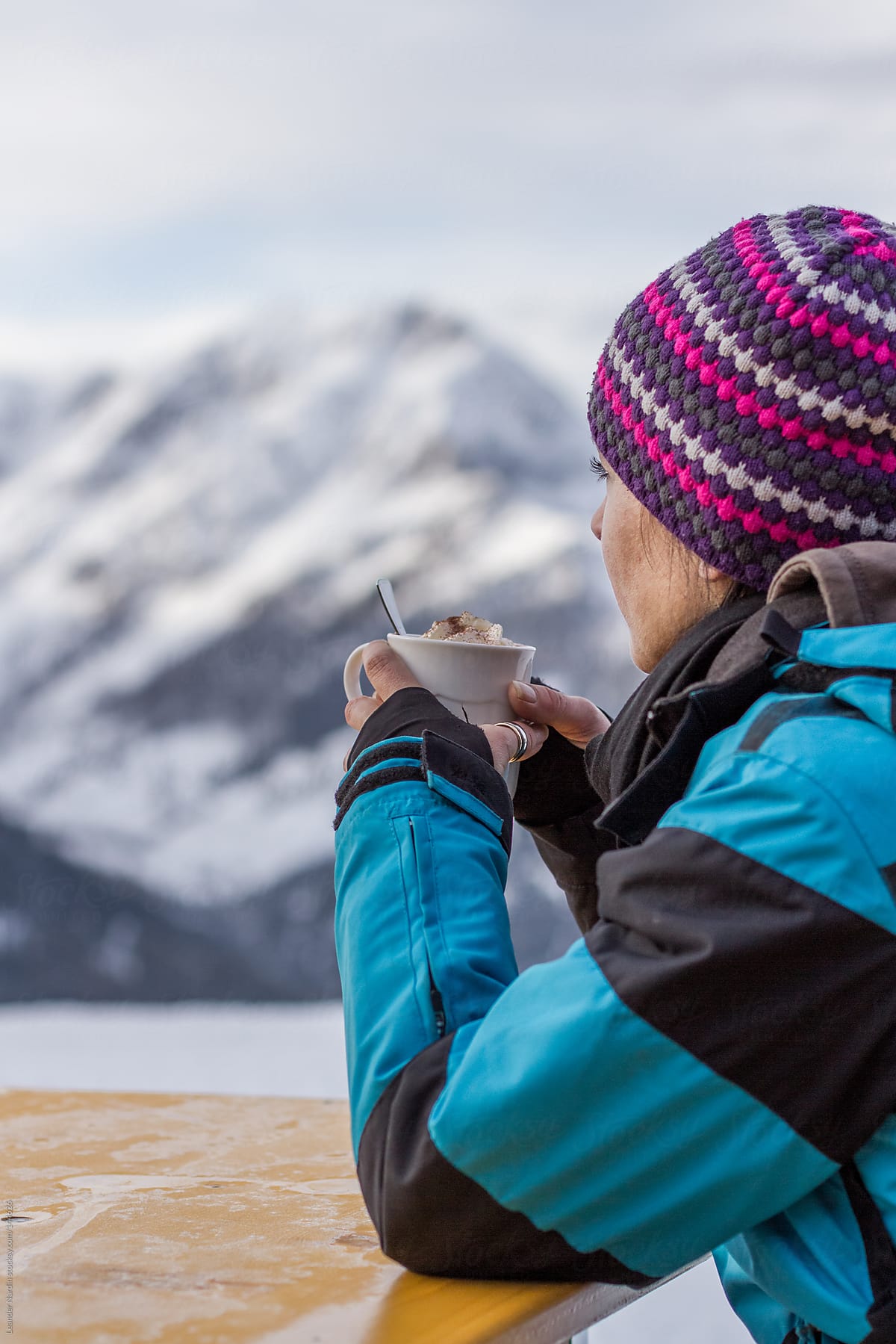 "Woman Drinking Hot Chocolate" by Stocksy Contributor "Akela - From Alp ...