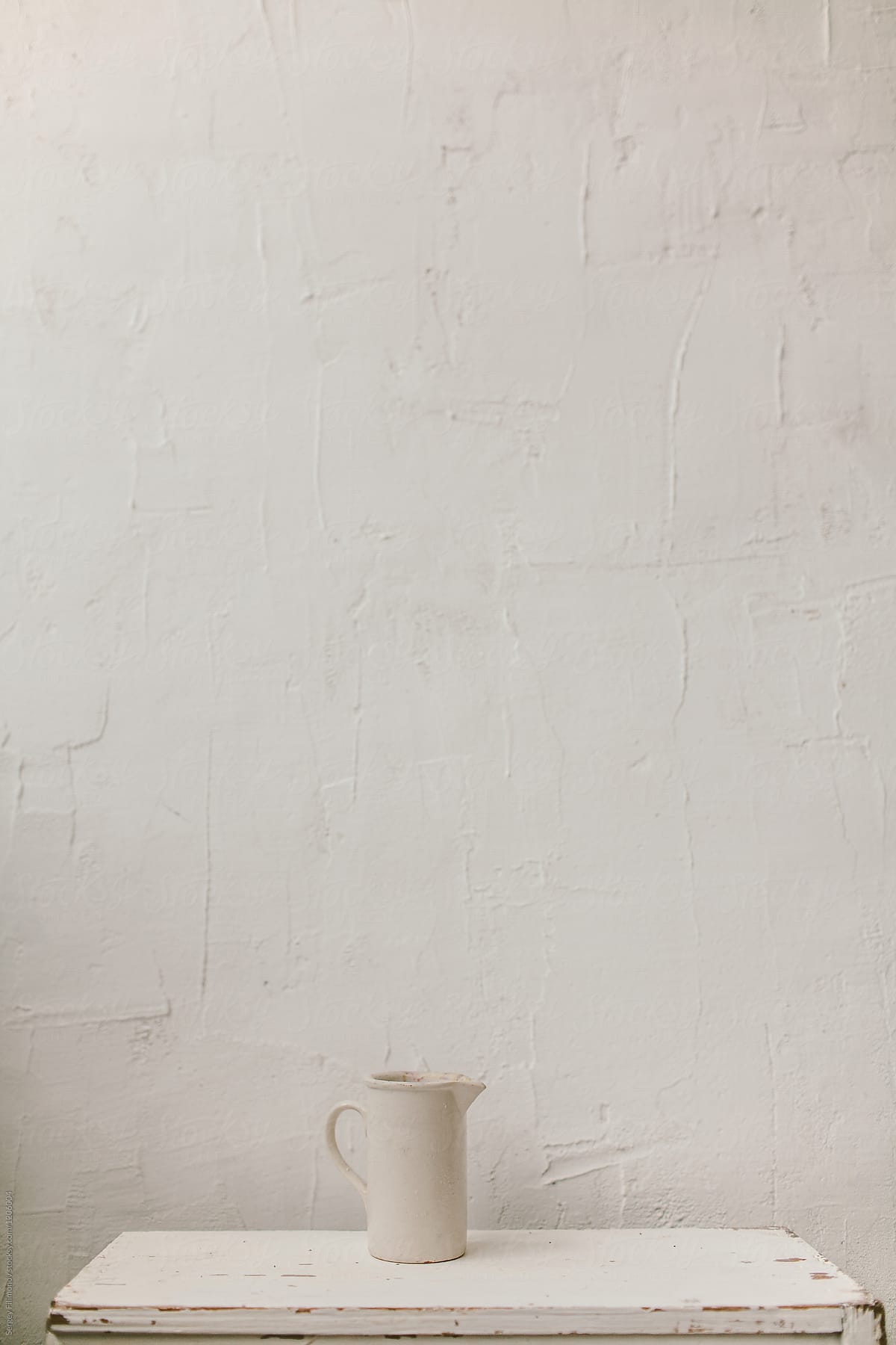 "White Cup Against A White Wall" by Stocksy Contributor "Serge ...