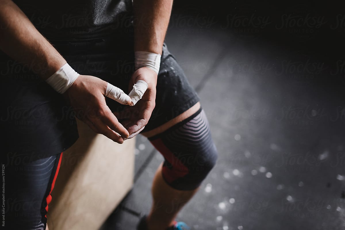 "Taped Hands In Gym" by Stocksy Contributor "Rob And Julia Campbell ...