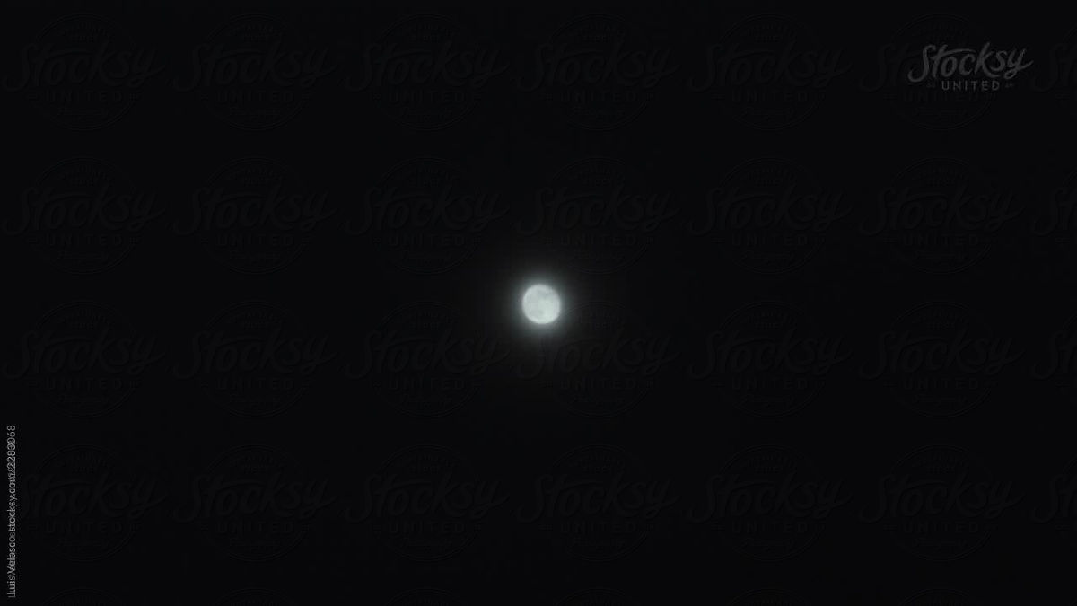 "Full Moon Zoom." by Stocksy Contributor "Luis Velasco" - Stocksy